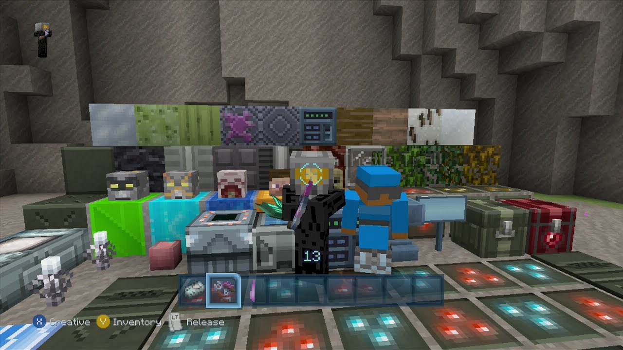 Minecraft Xbox360 Halo Texture Pack Review - YouTube