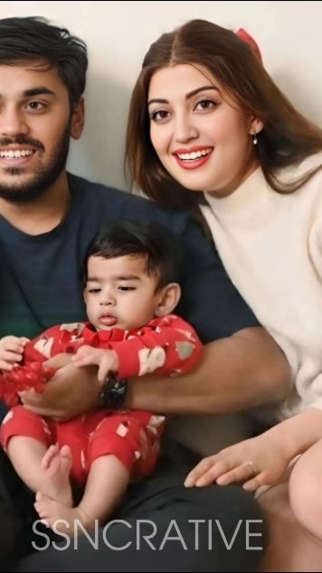 #Pranitha💞 Husband 💞 family Beautiful memories SSNCRATIVE plz Subscribe ...