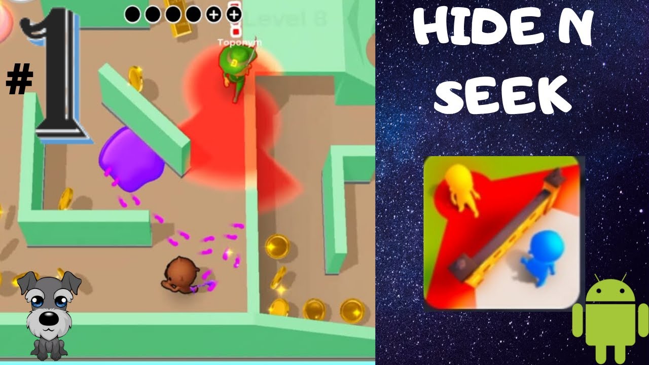 HIDE N SEEK - GAMEPLAY WALKTHROUGH - LEVELS ( 1 - 15 ) PART 1 - YouTube
