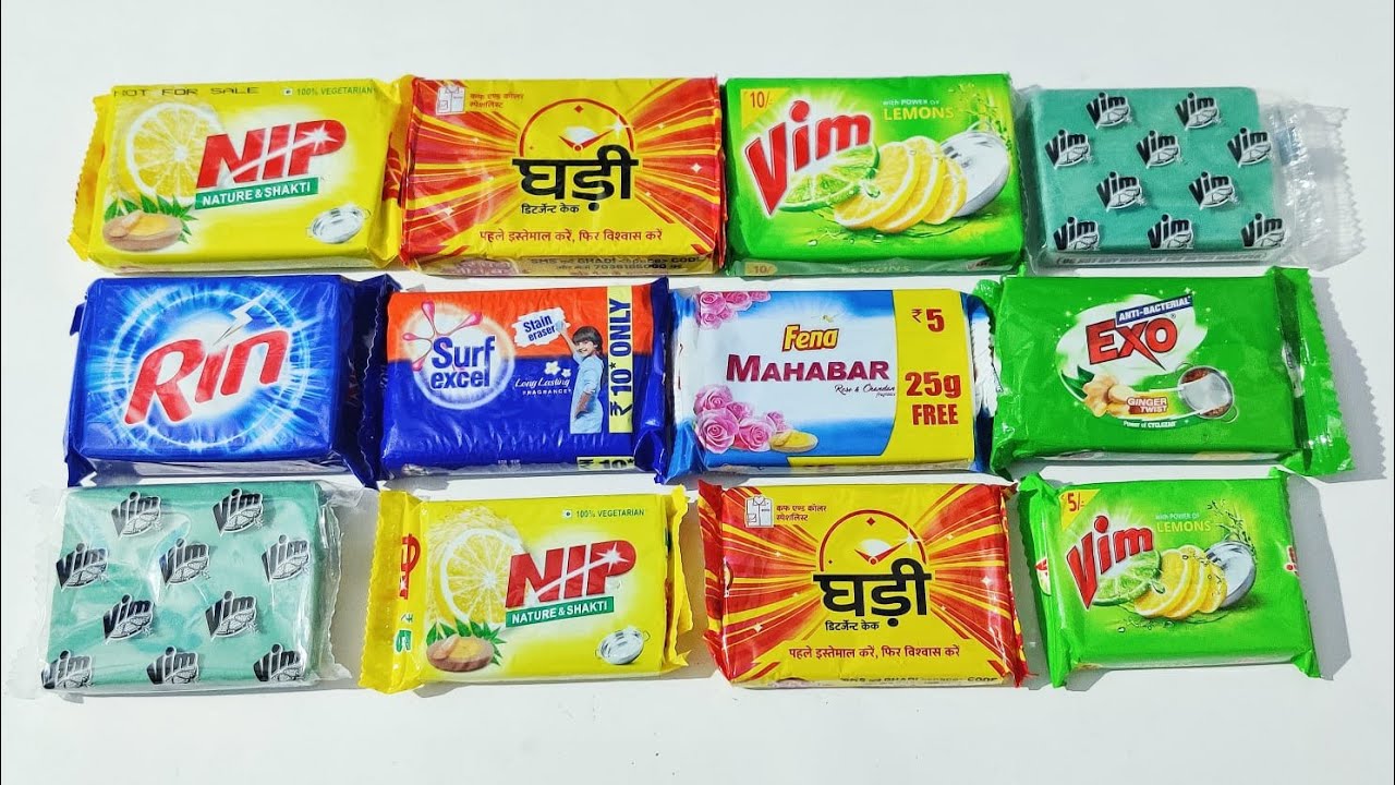 Unboxing Detergent Soap Haul | ASMR Relaxing and Satifying Video | Soap ...