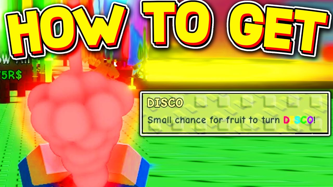 How To GET DISCO WEATHER & DISCO MUTATION in GROW A GARDEN! ROBLOX - YouTube