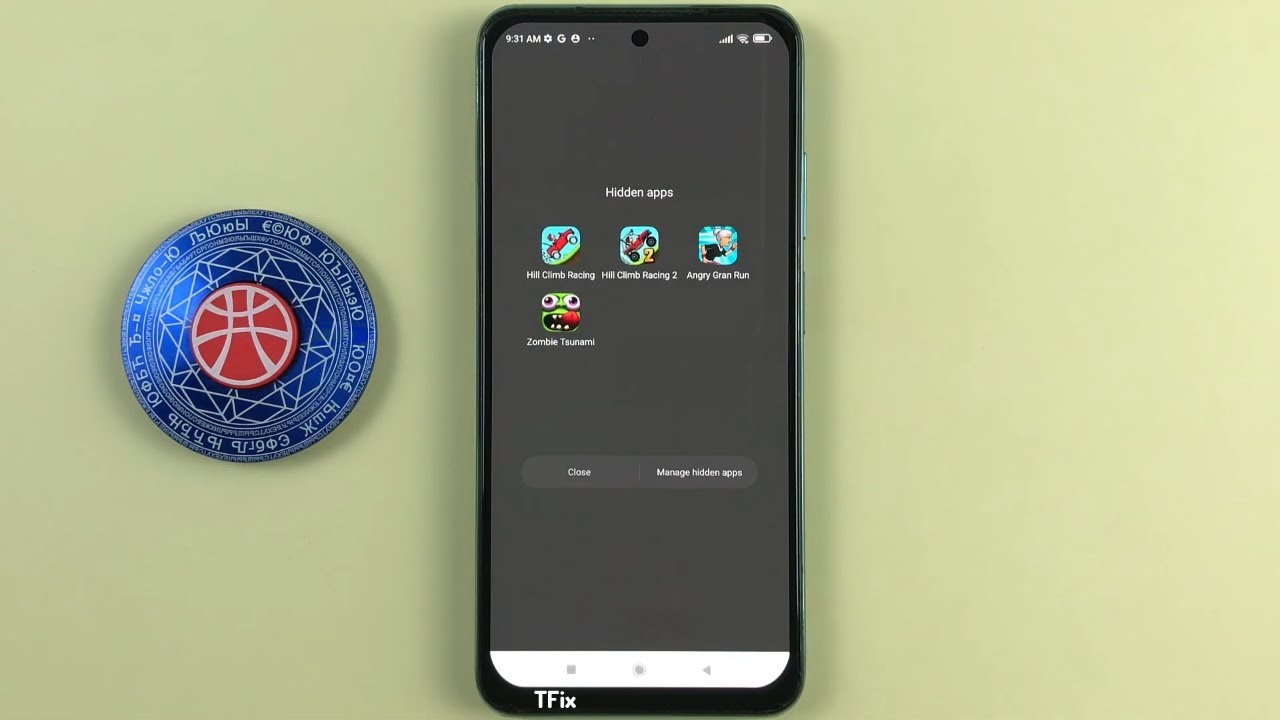How to hide apps on Xiaomi Redmi Note 10 Android 11 - YouTube