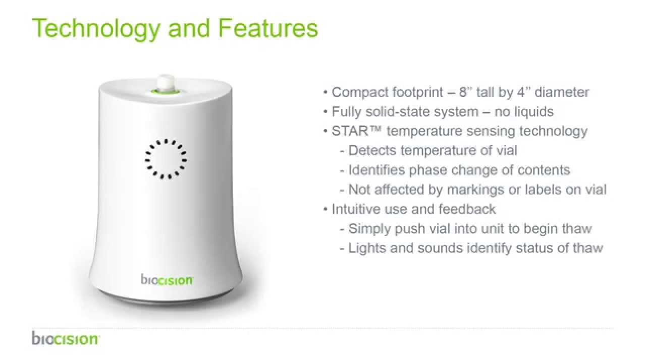 ThawSTAR Automated Thawing System: Digital Whitepaper | BioCision - YouTube