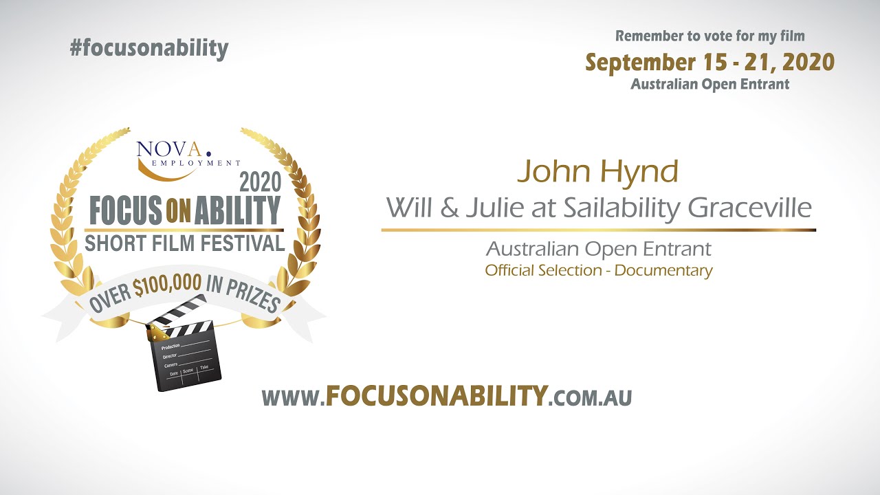 John Hynd - Will & Julie at Sailability Graceville - YouTube