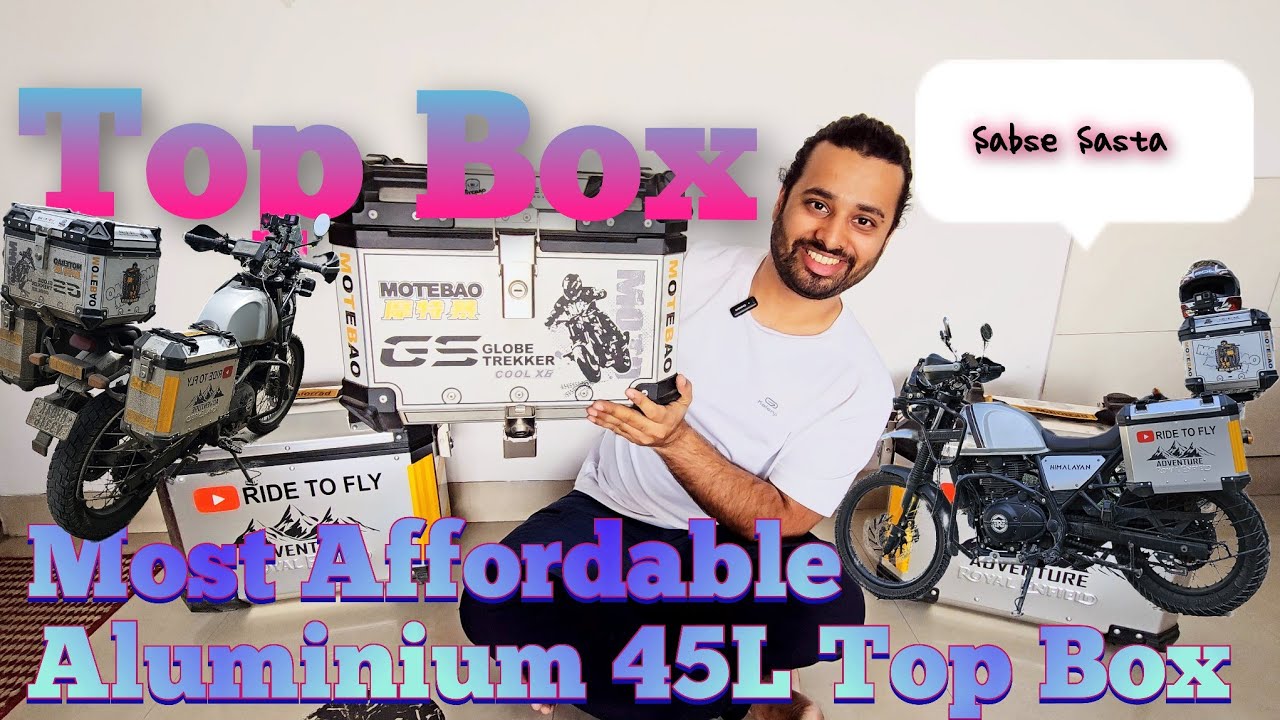 Everything You Need to Know About TOP BOX | 45L Aluminum TOP BOX | # ...
