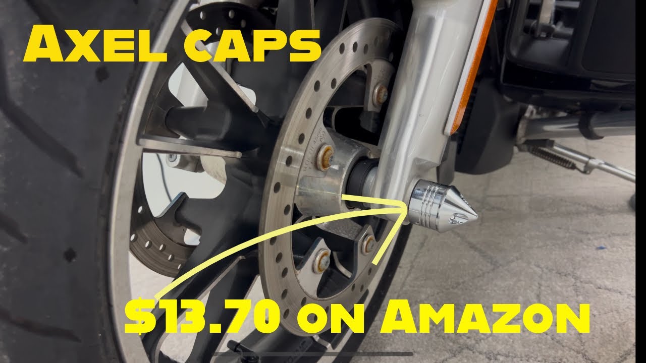 Axel Caps for Harley Davidson - YouTube