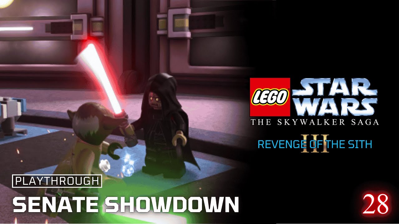 LEGO Star Wars: The Skywalker Saga - Mission #28 | "Senate Showdown ...