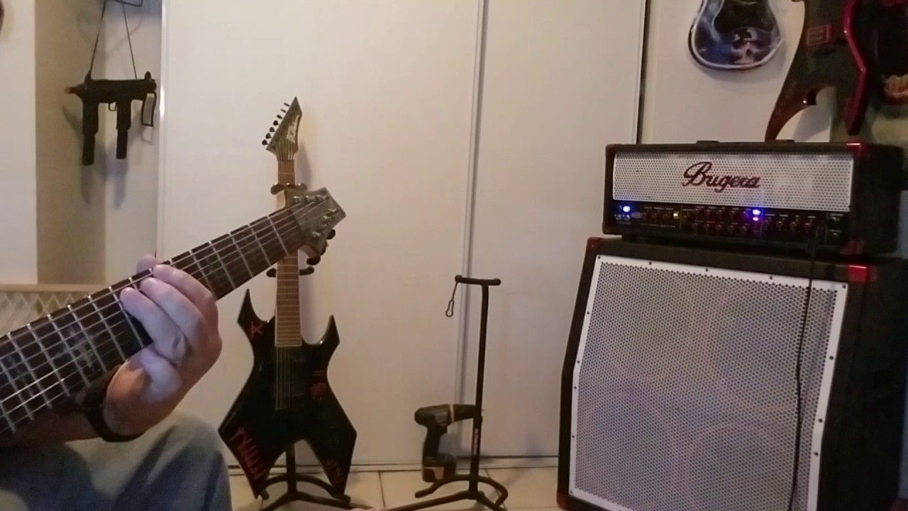 333xl bugera and behringer 4x12 cab with bugera speakers - YouTube