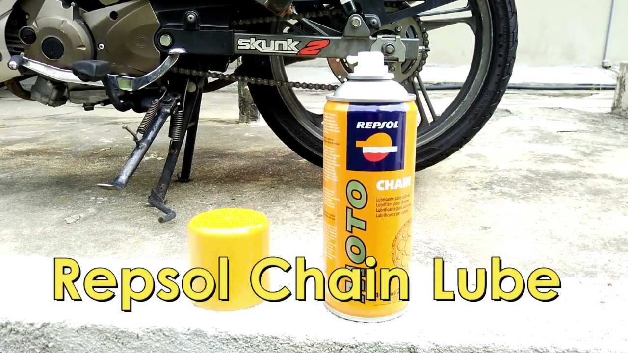 Repsol Chain Lube | Rantai Biasa | Modenas GT128 - YouTube