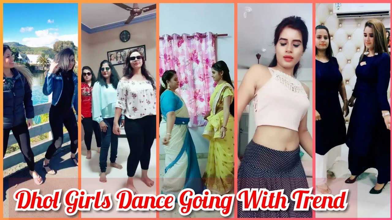 Dhol Dance Challenge Going With The Trend | Musically Indian Girls ...