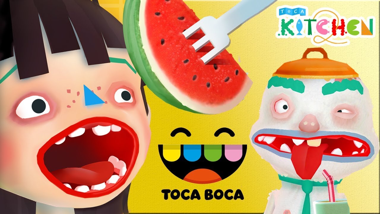 Fun Kitchen Cooking Kids Game - Toca Kitchen 2 Game - YouTube