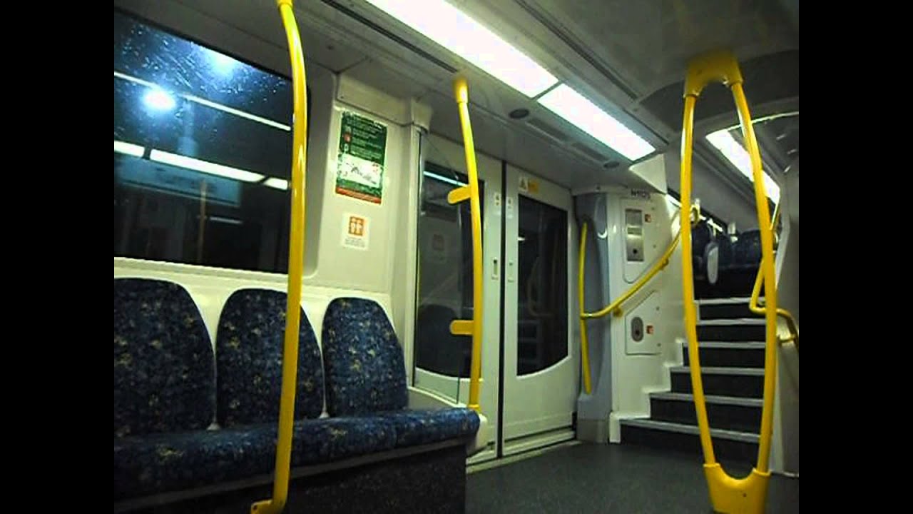 Sydney Trains - Onboard M set M13 Departing Wolli Creek on slippery ...