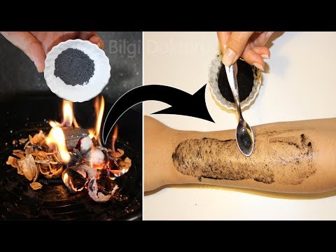 CEVİZ KABUĞU KÜLÜ 🔼 İSTENMEYEN TÜYLERDEN KURTULUN 🔼 SİHİRLİ EPİLASYON