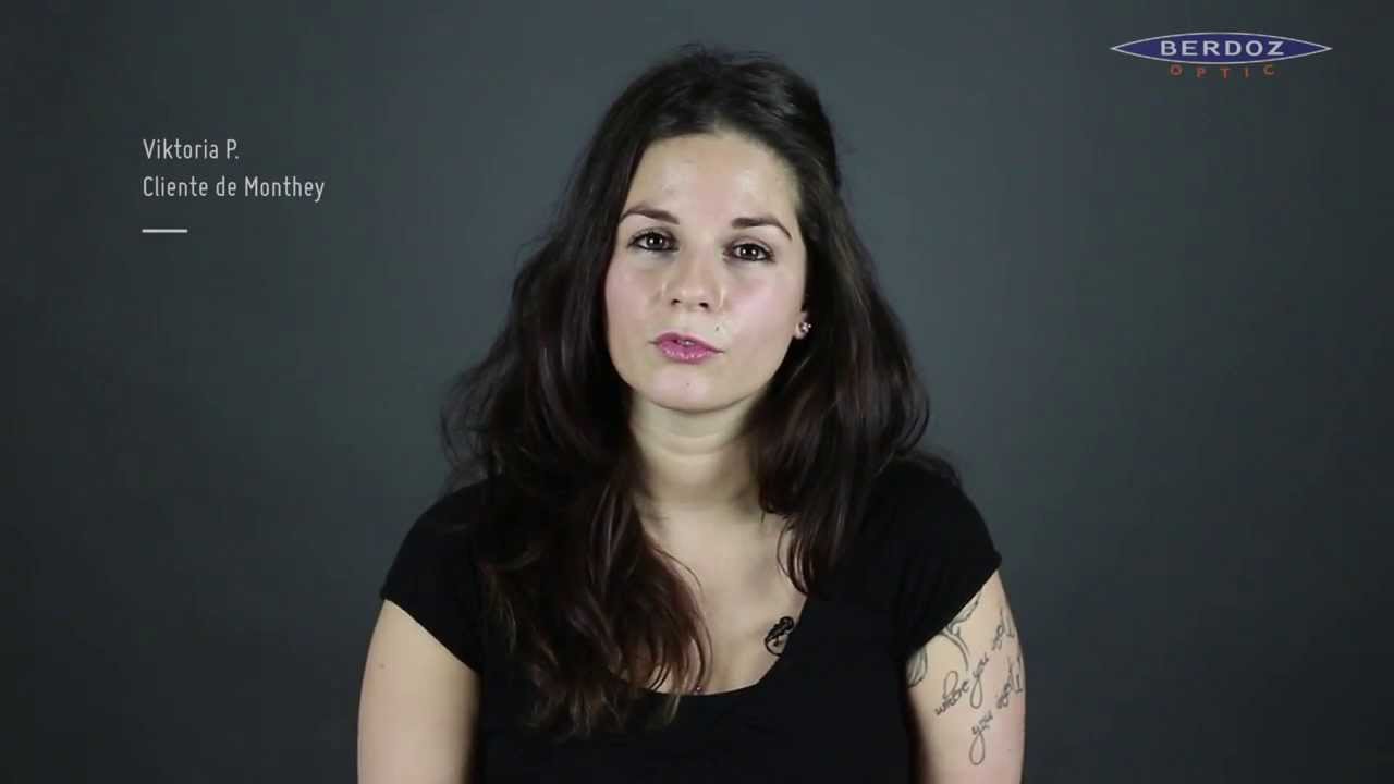 BERDOZ OPTIC - Le témoignage de Viktoria sur ses lentilles - YouTube