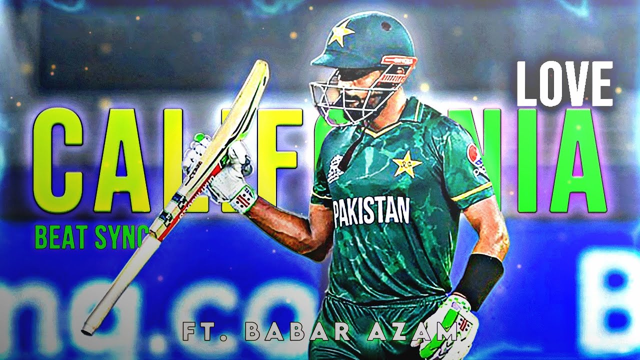 Babar Azam's Cover Drives FT. California Love || Beat Sync || • Babar ...