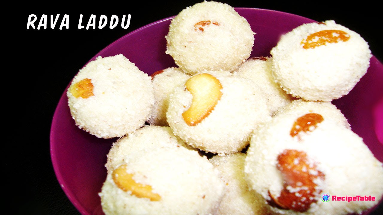 Rava Laddu Suji Laddu Preparation in Telugu (ఈజీగా రవ్వ లడ్డు ...