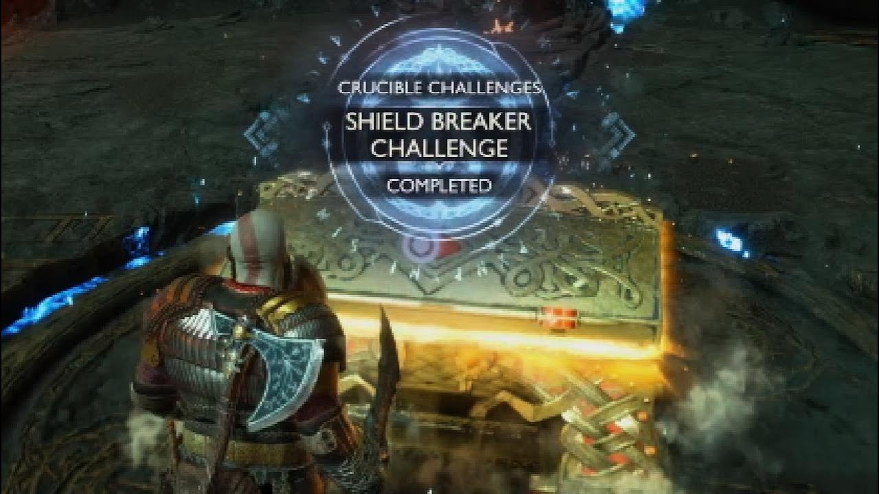 God of War Ragnarok Shield Breaker Challenge Final Muspelheim Trial ...