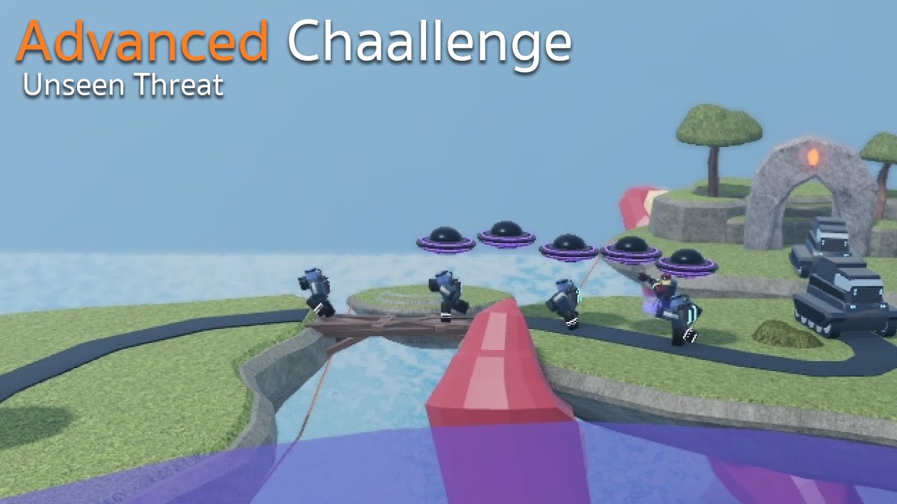 "Unseen Threat" Advanced Challenge Tutorial | Tower Blitz - YouTube