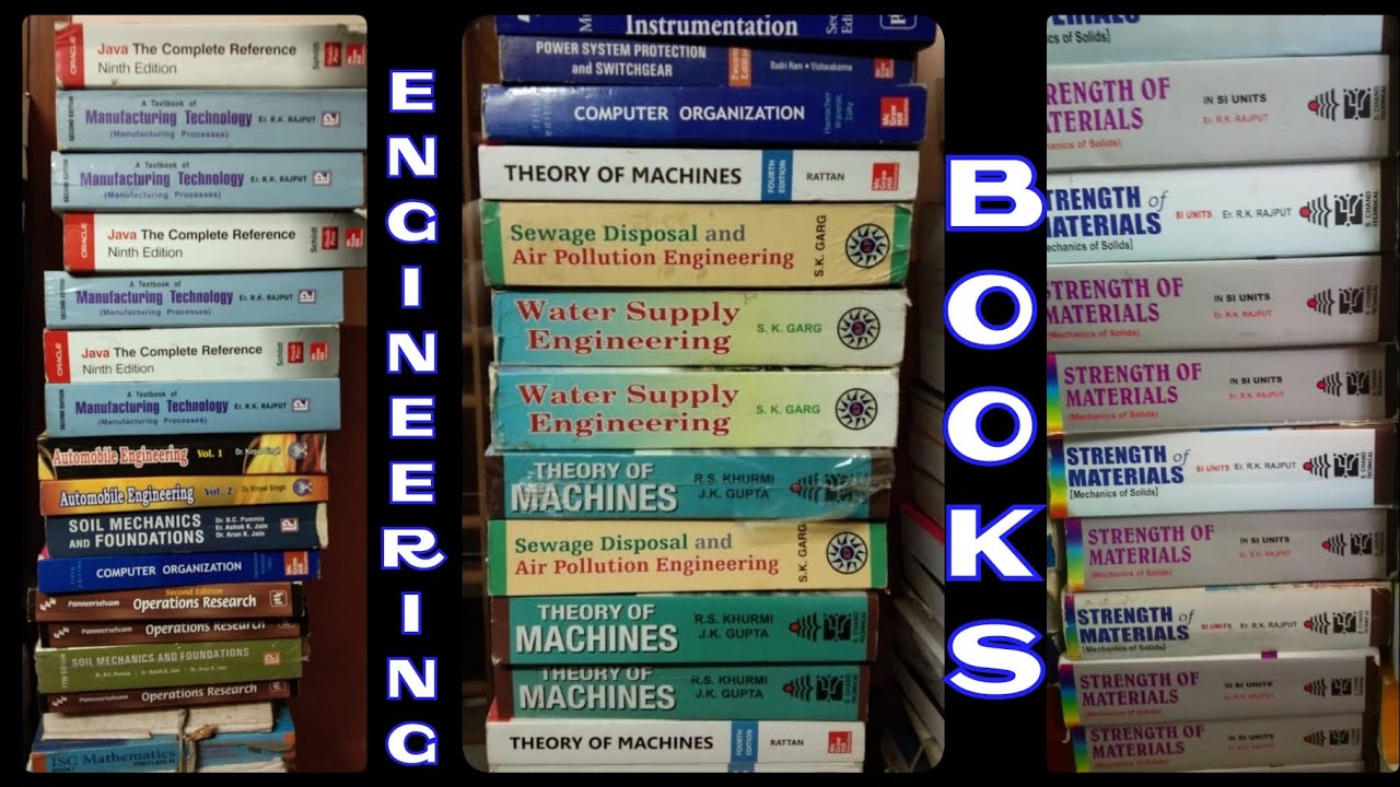 Engineering books latest 2018 || b.tech engineering books Update ...