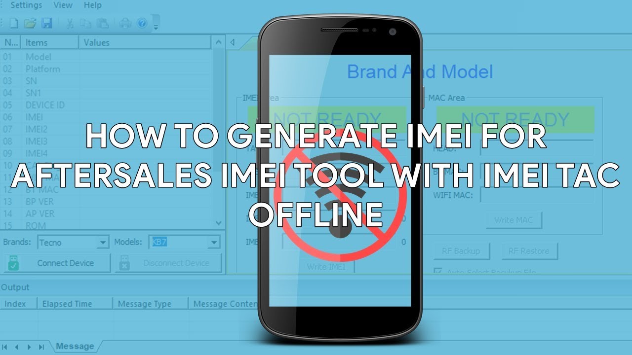How To Generate IMEI For AfterSales IMEI Tool With IMEI TAC Offline ...