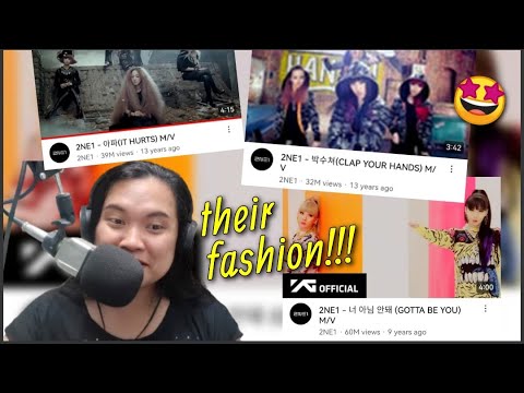 2ne1 Reaction || It Hurts + Clap Your Hands + Gotta Be You MVs - YouTube