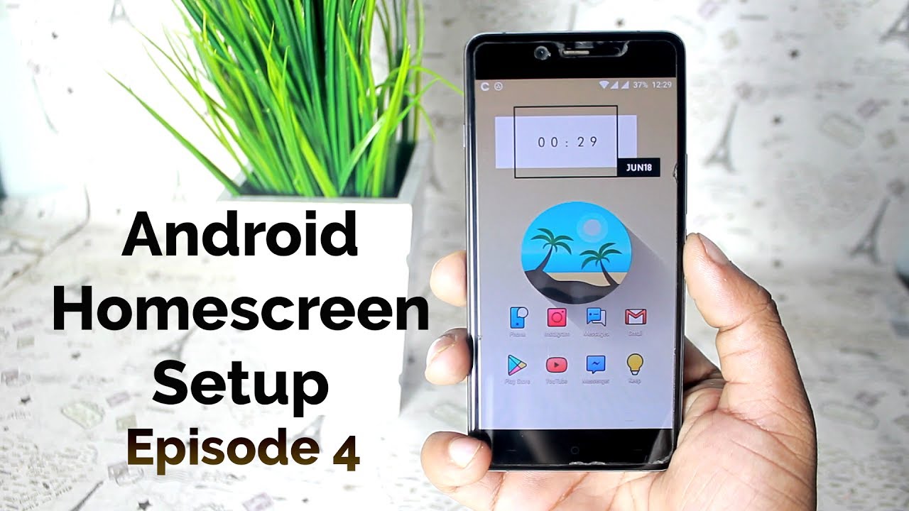 Best Android Homescreen Setup/Customization Tutorial by Nova Launcher: Episode 5! - YouTube