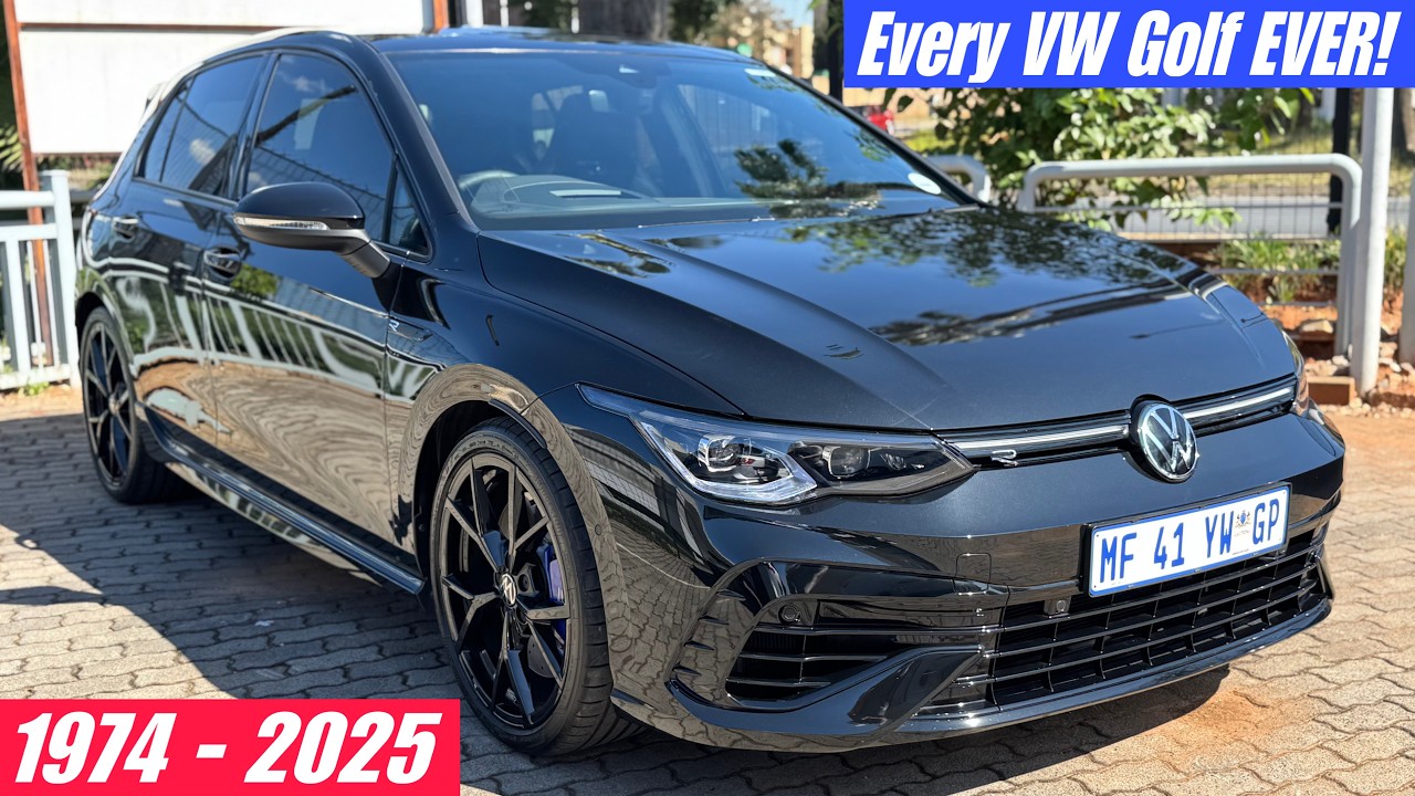Every Volkswagen Golf EVER made! GOLF 8 R Review | Cost of Ownership ...