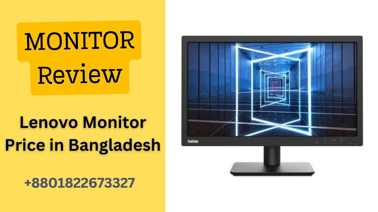 Thinkpad Monitor Unboxing | First Impressions & Setup |Lenovo Monitor ...