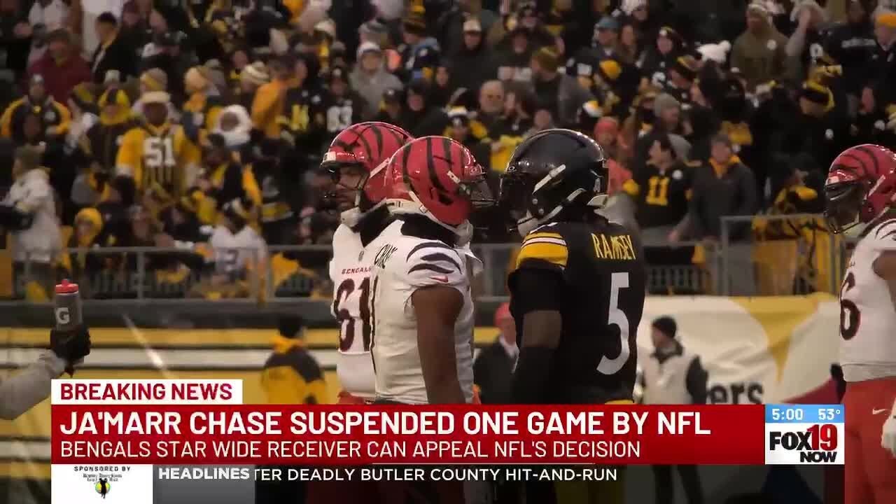 Ja'Marr Chase suspended one game by NFL - YouTube