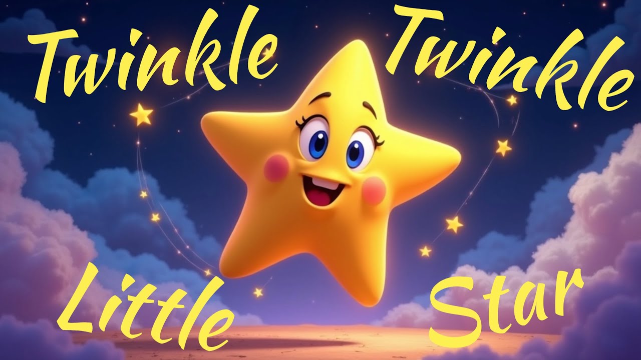 Twinkle Twinkle Little Star - Nursery Rhyme - Lullaby - Sing Along ...