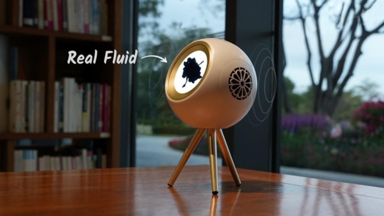 Spirok Star Ferrofluid Speaker: Musical Liquid Magic - YouTube
