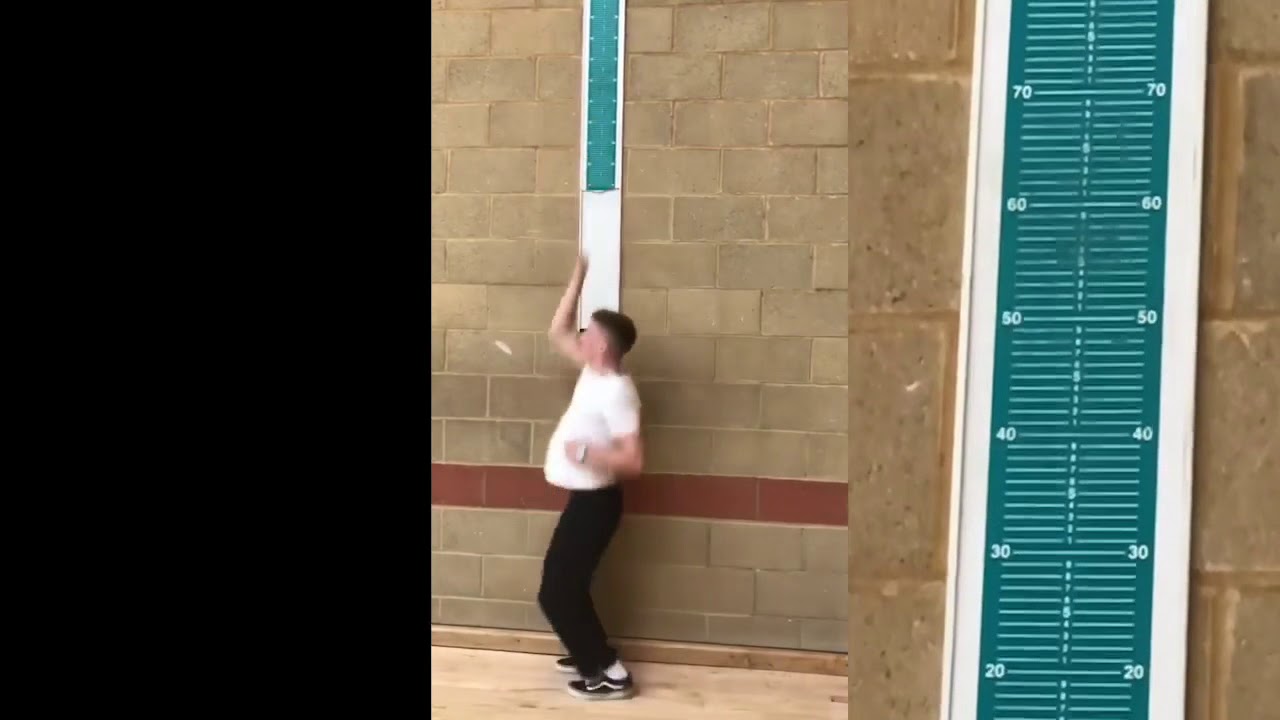 Sargent jump test - PE Coursework - YouTube