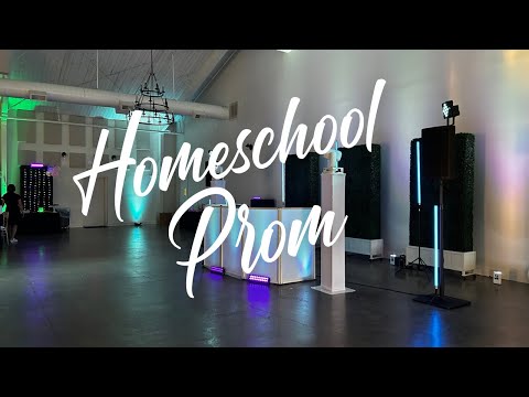 CRAZY HOMESCHOOL PROM!!! 🔥 HUGE DJ SETUP - YouTube