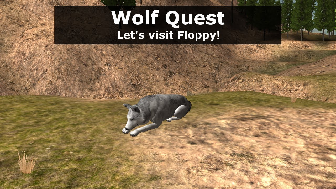 Wolf Quest | Let's visit Floppy! - YouTube