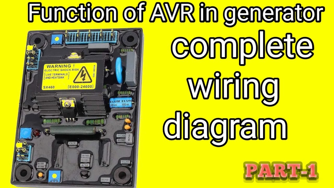 AVR WIRING CONNECTION MX 341 - YouTube