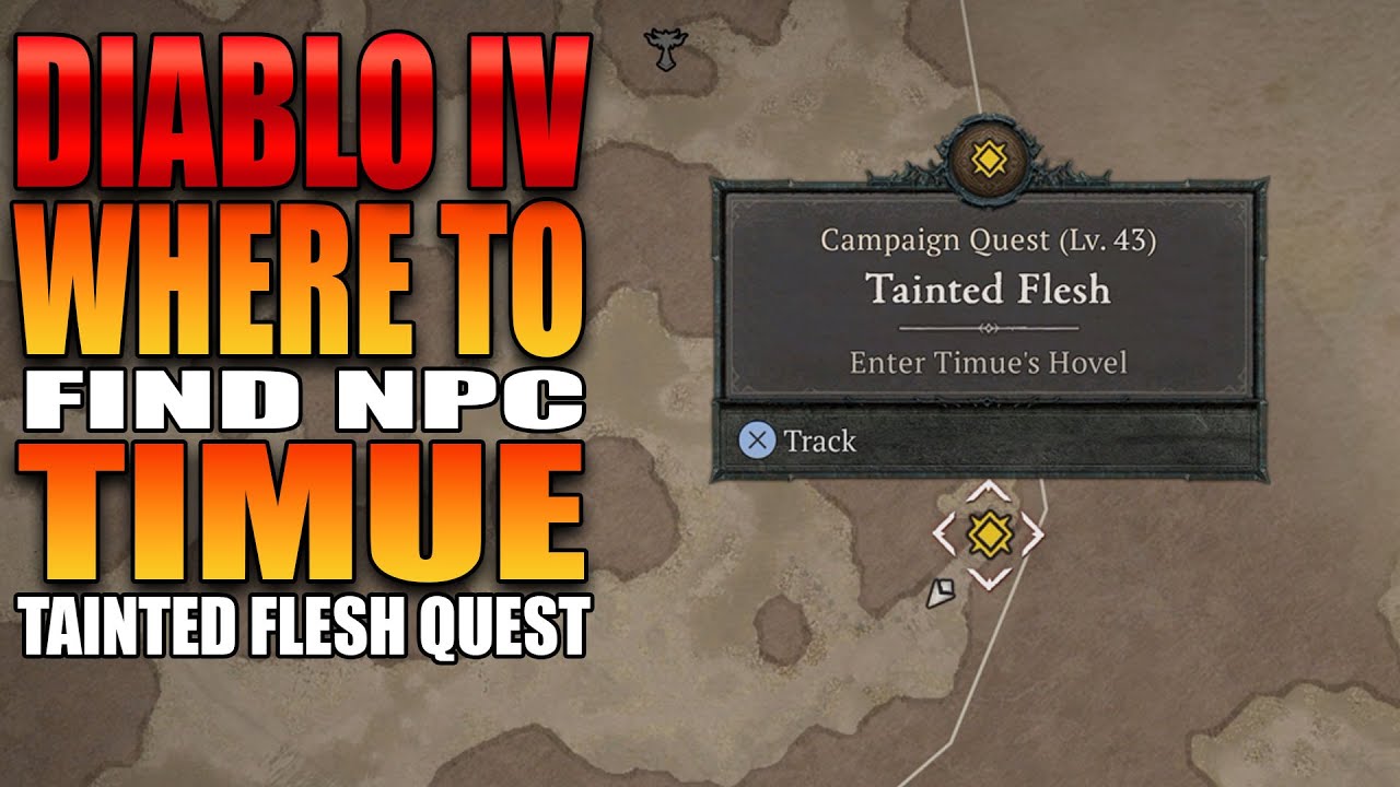 Where To Find Timue For Tainted Flesh In Diablo IV - YouTube