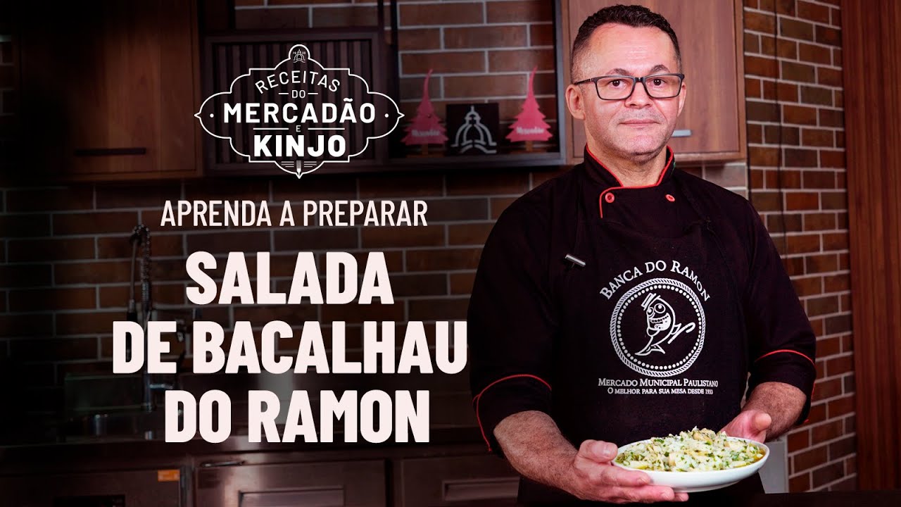 Receitas do Mercadão e Kinjo - Especial de Natal e Ano Novo - Salada de Bacalhau do Ramon - YouTube