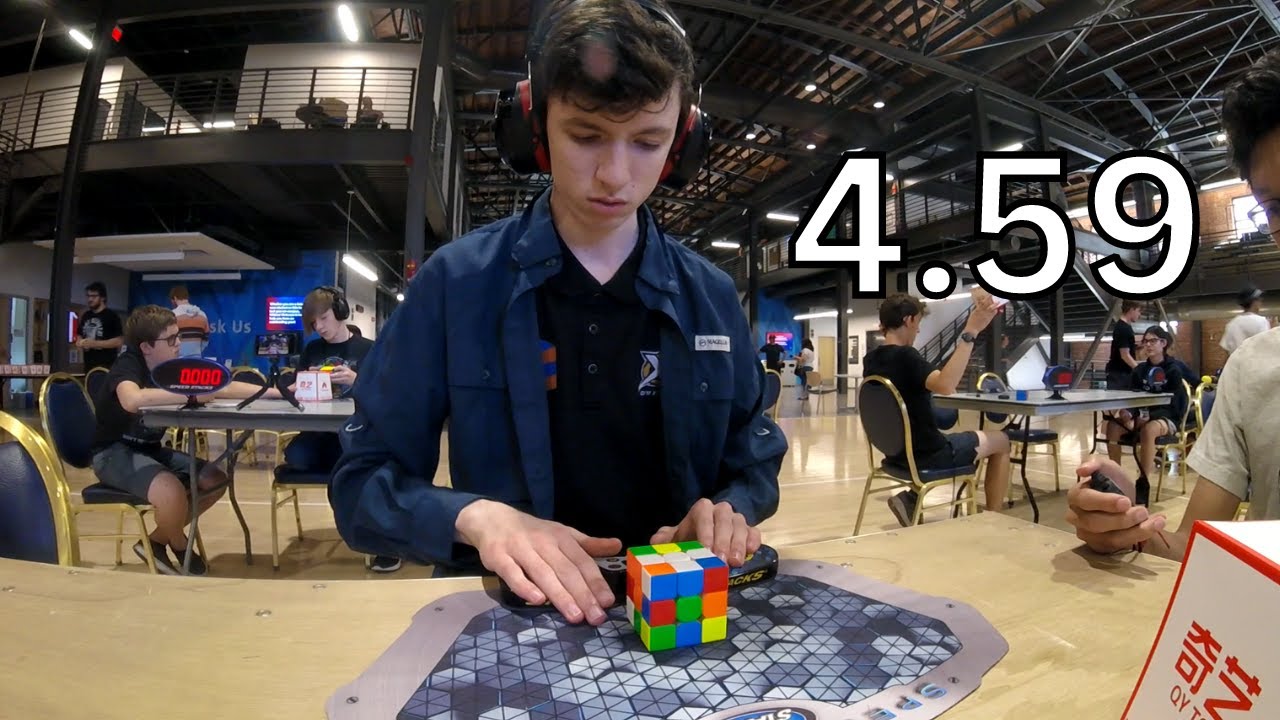 Rubik's Cube Solved in 4.59 Seconds! | Arizona Championship 2024 - YouTube
