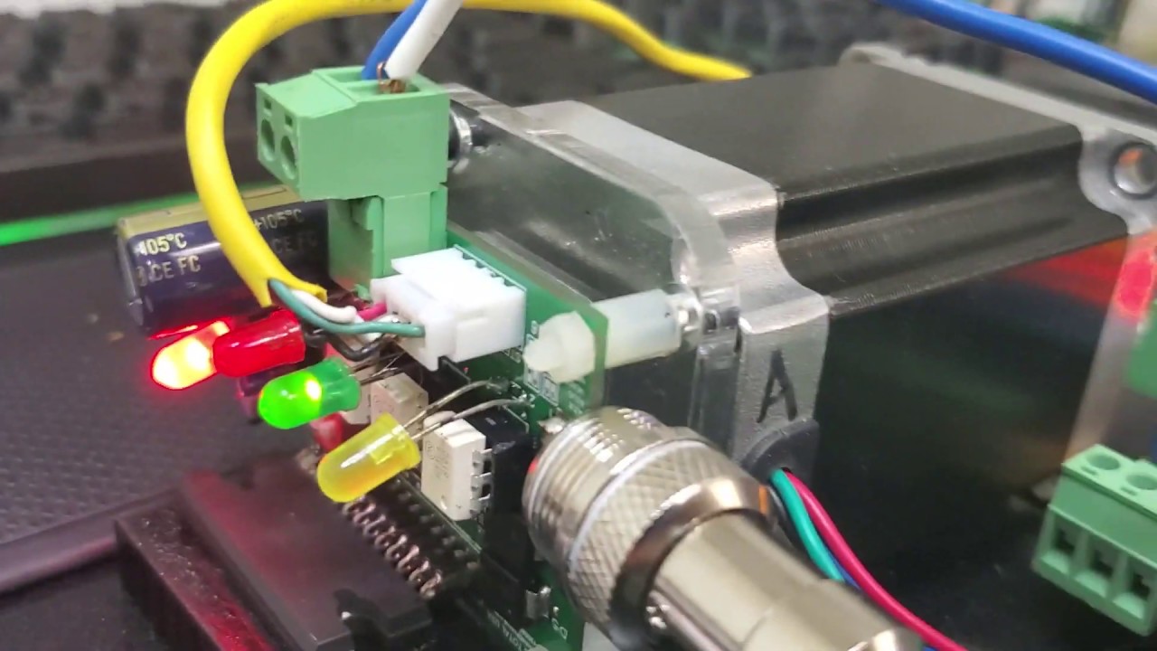 New project mini driver 3amp direct to motor - YouTube