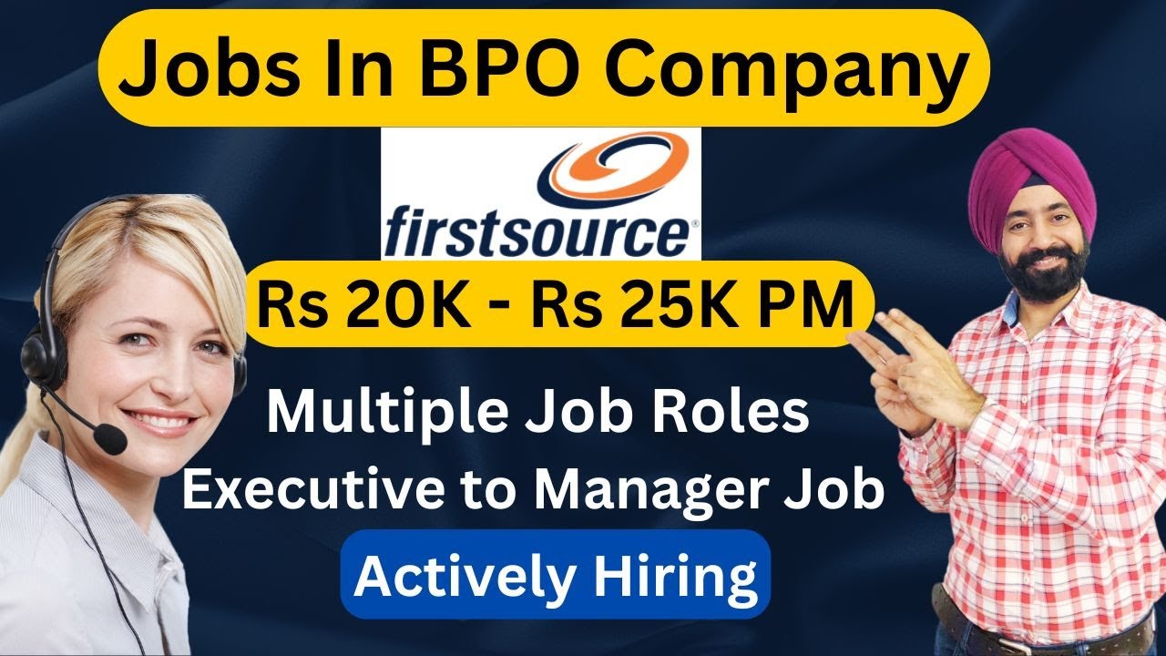 BPO Jobs | Customer Care executive to Manager | Multiple Job Roles ...