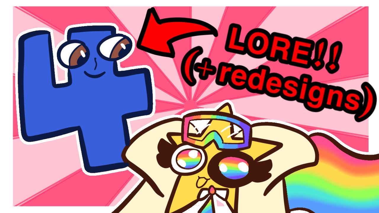 Professor starstar explains the numberjacks lore!!! (And redesigns them ...