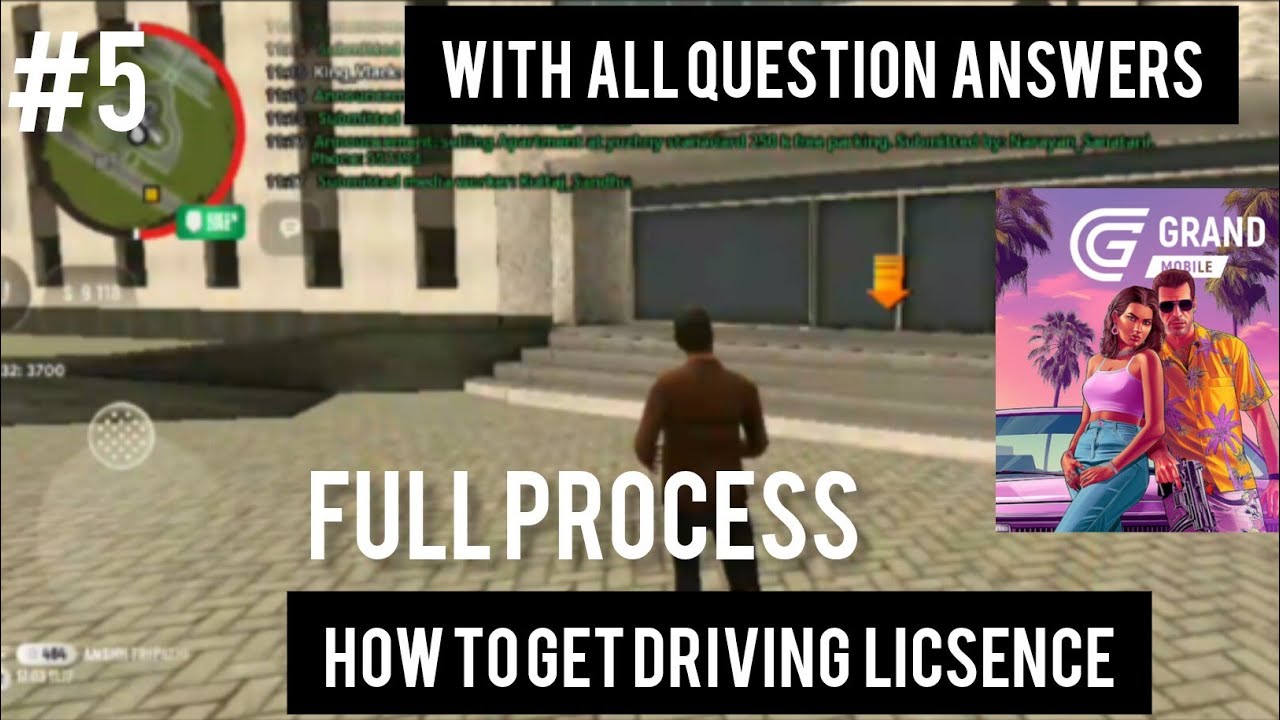 How to get driving license in grand mobile rp life simulator all ...