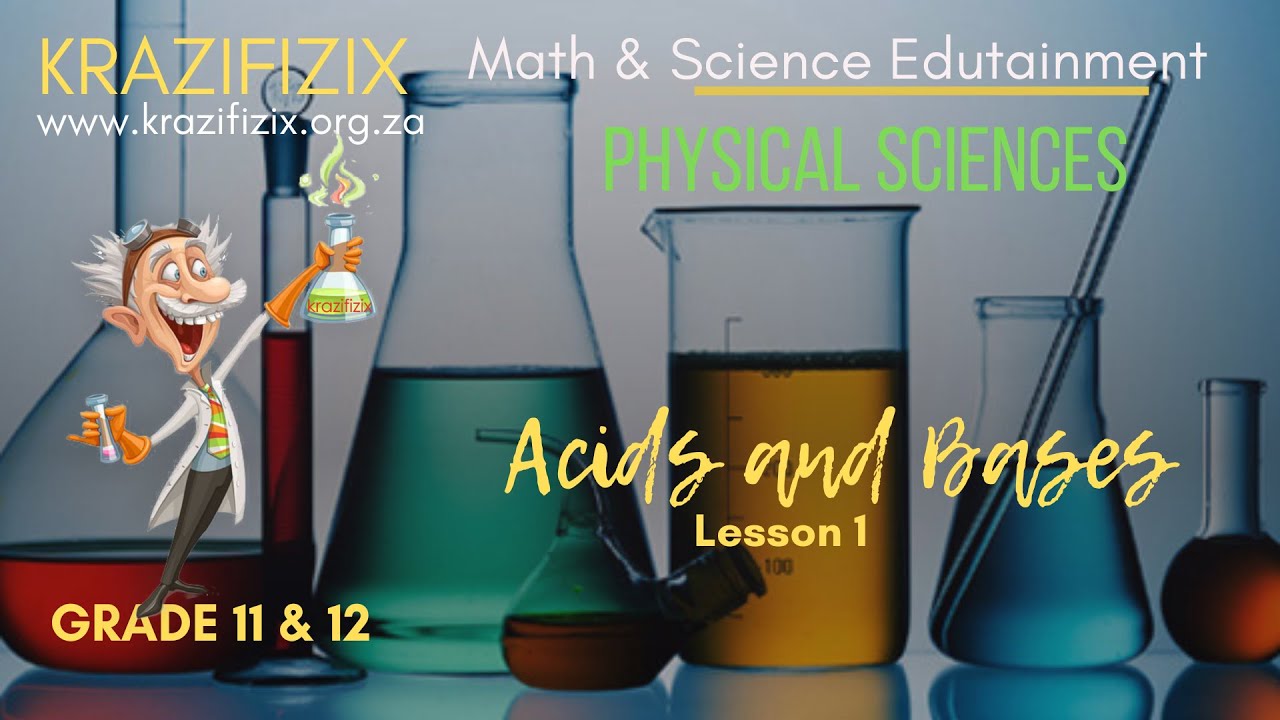 ACID AND BASE GRADE 11 - YouTube