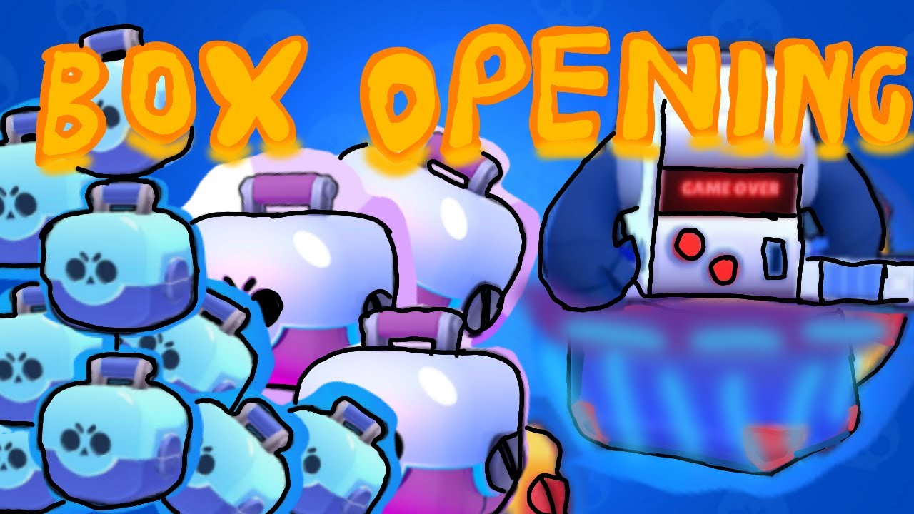 Box opening-(Brawl Stars) - YouTube