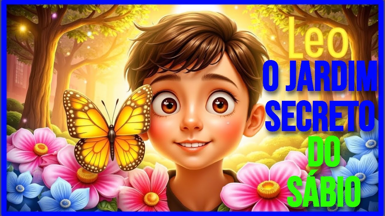 O JARDIM SECRETO DO SÁBIO 🌟 HISTÓRIA INFANTIL ANIMADA - UMA AVENTURA ...