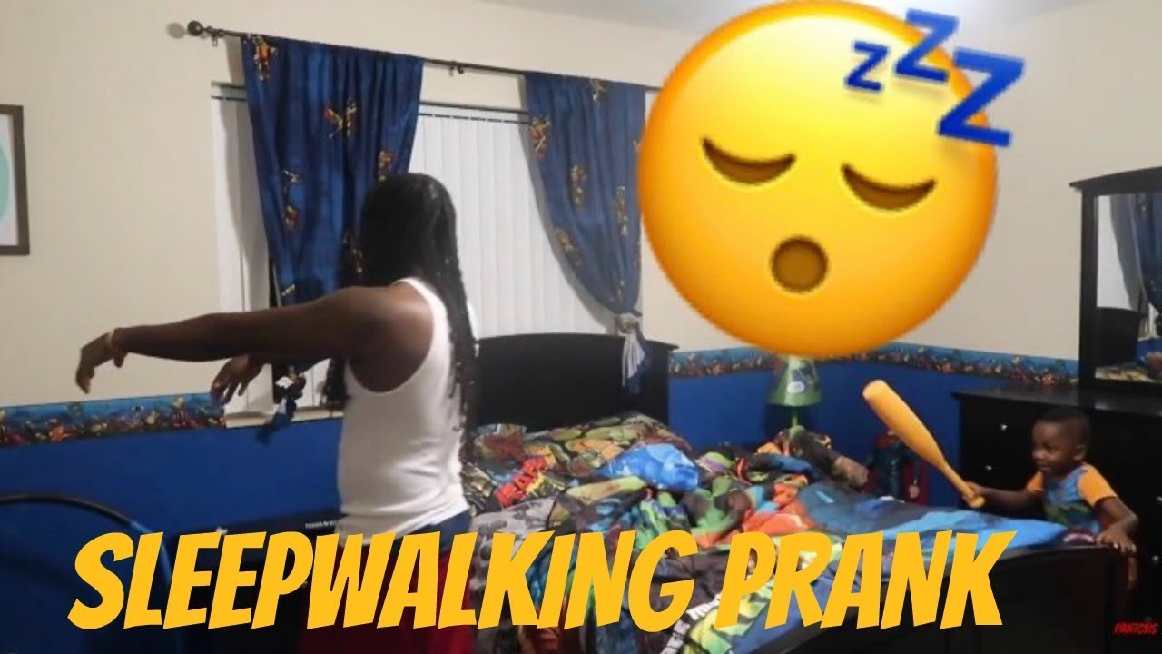 SLEEPWALKING PRANK!!! - YouTube