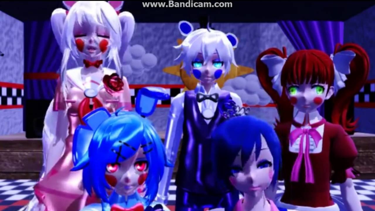 MMD X FNAF SL OMFG MEME - YouTube
