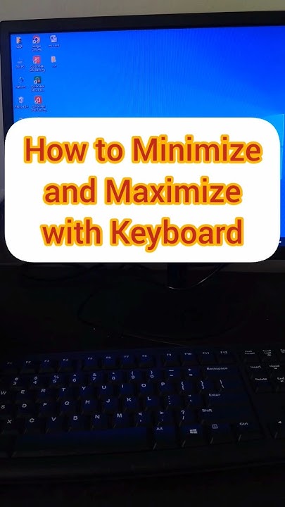 How to Minimize and Maximize with Keyboard😱🔥#shorts #ytshorts #computer - YouTube