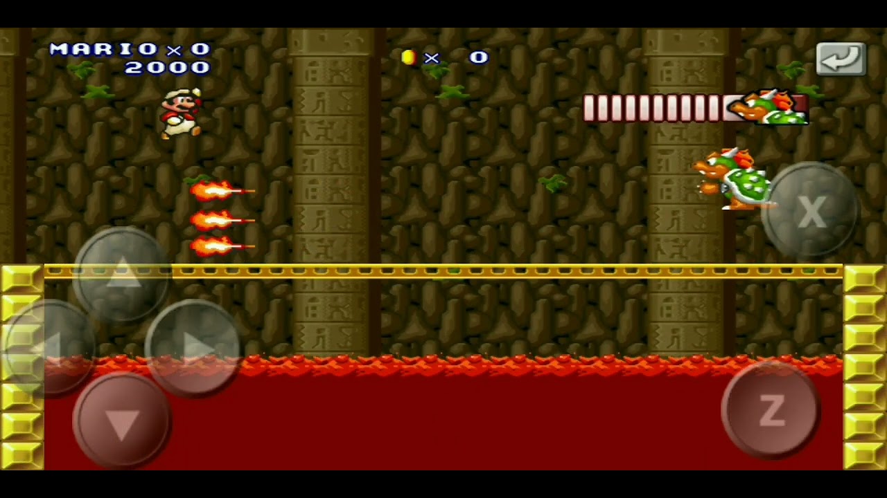 Mario Worker Android Bowser Fıght (game over) - YouTube