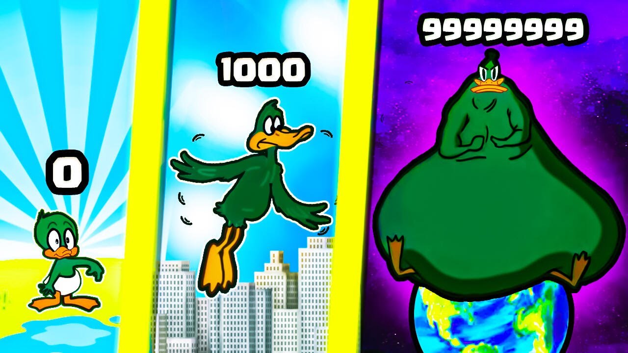 Evolving a Duck to FATTEST - YouTube